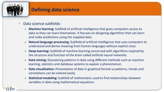 Data scientist What is inside it? | PPT