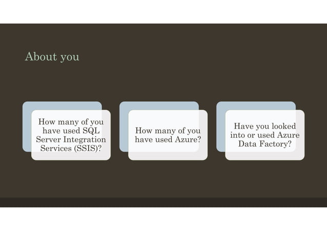 Azure Data Factory V2; The Data Flows | PDF | Cloud Computing | Internet