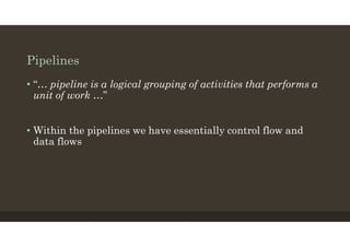 Azure Data Factory V2; The Data Flows | PDF