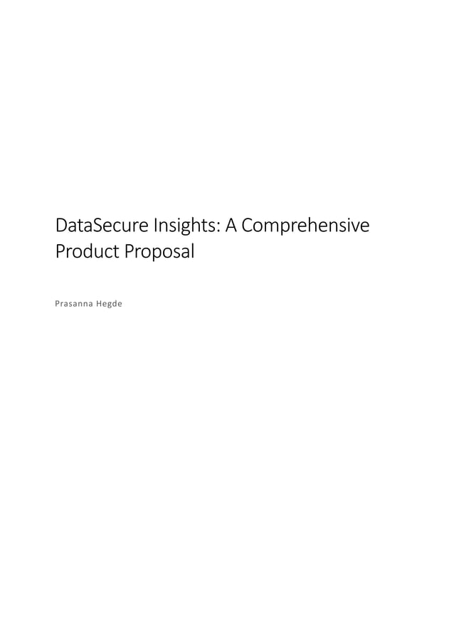 DataSecure Insights | PDF