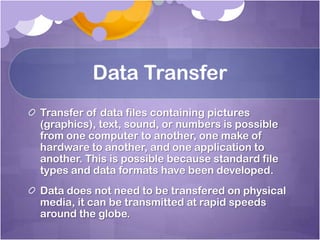 Data security and Data Transfer | PPTX