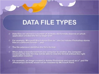 Data security and Data Transfer | PPTX