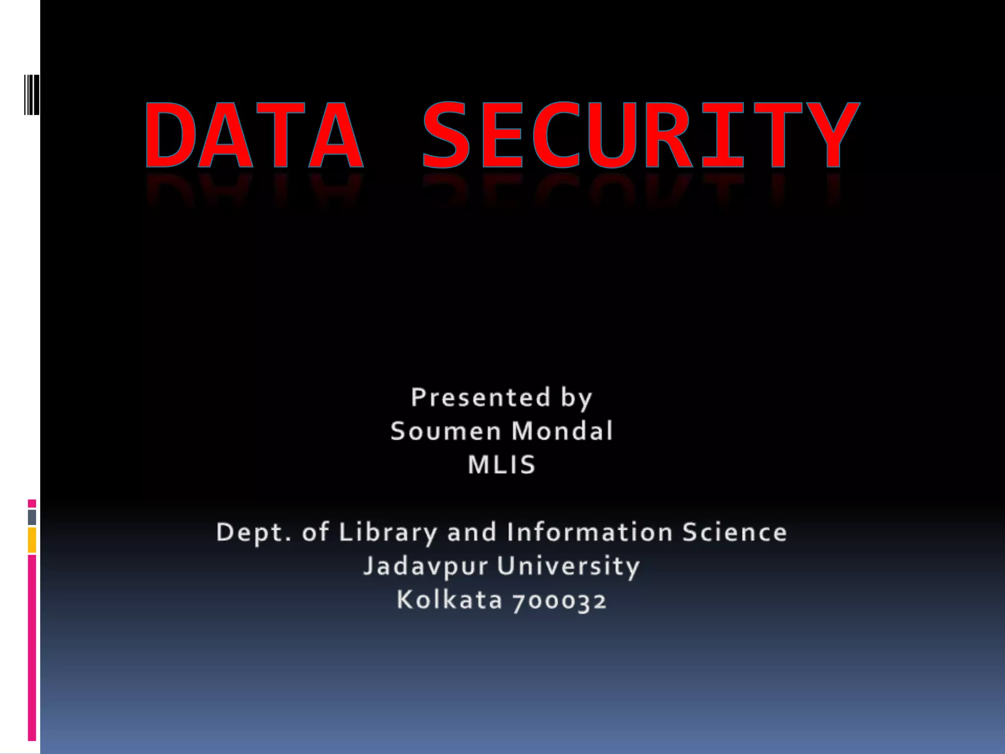 Data security | PPTX