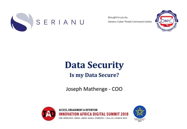 Serianu - Data security | PDF | Internet | Computing
