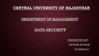 Data security | PPT
