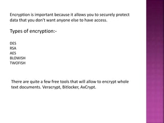 Data security | PPTX