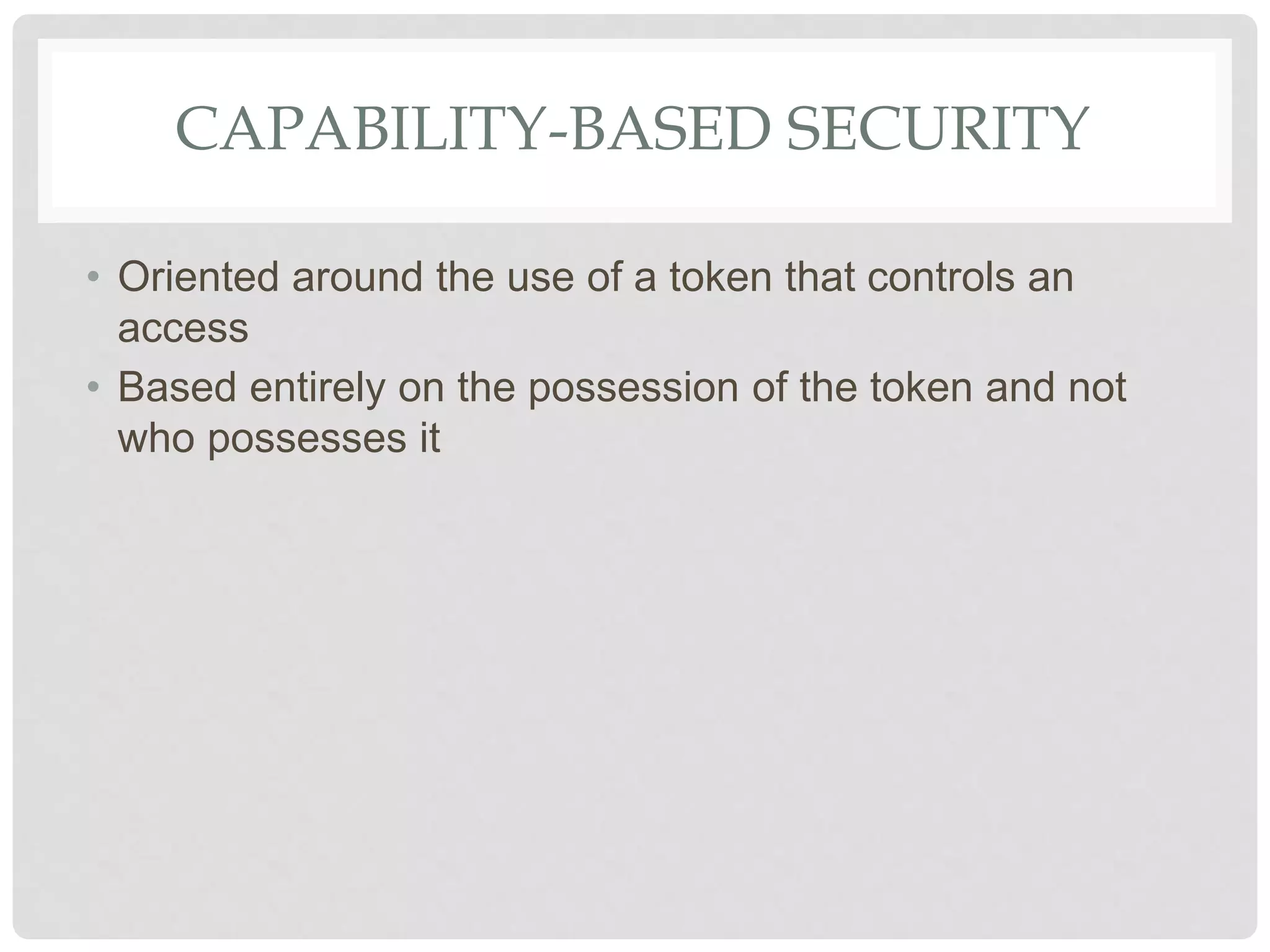 Data security authorization and access control | PPTX