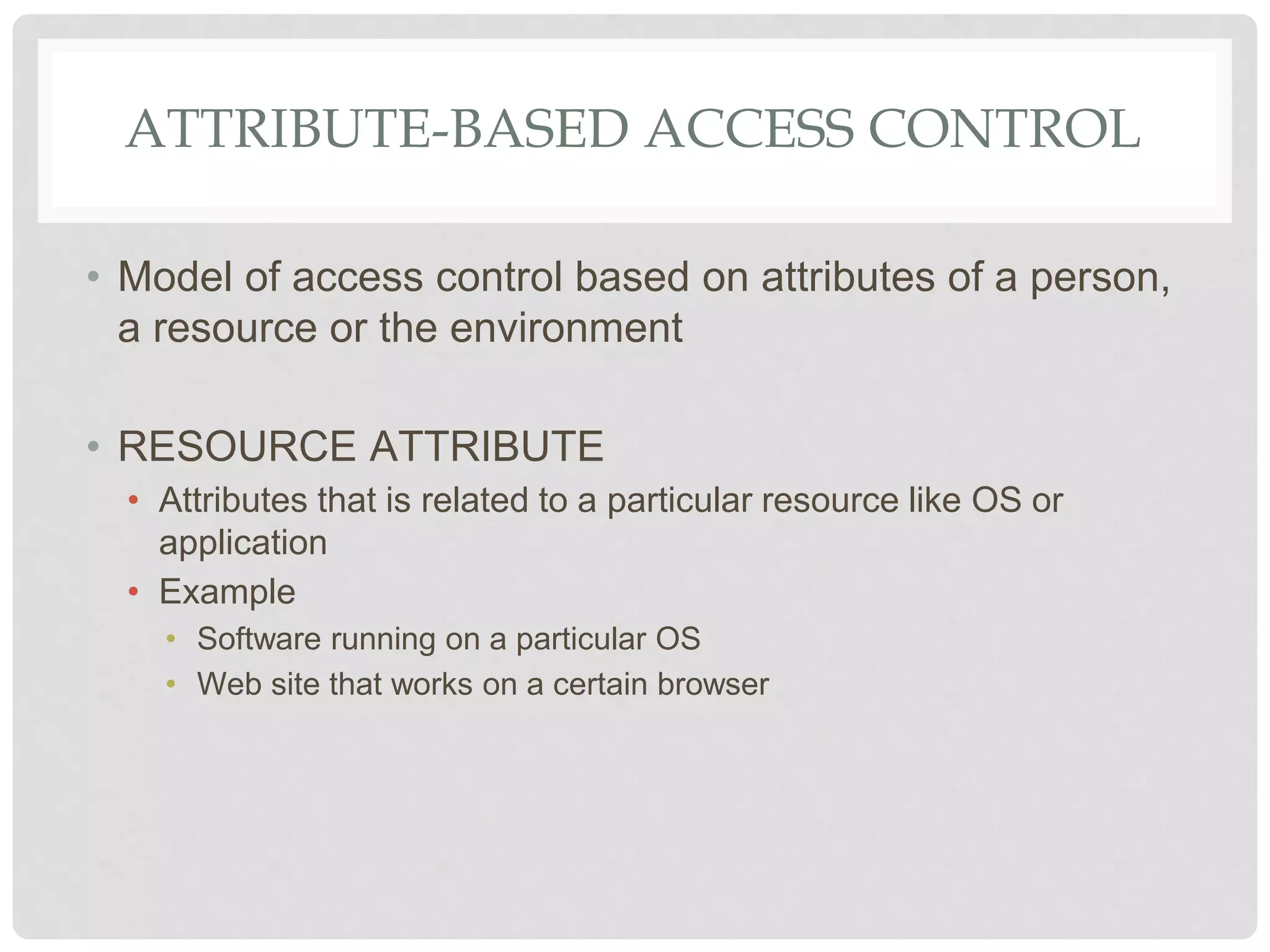 Data security authorization and access control | PPTX