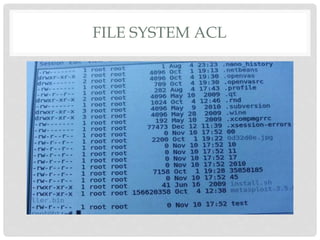 Data security authorization and access control | PPTX