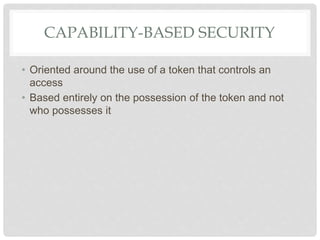 Data security authorization and access control | PPTX