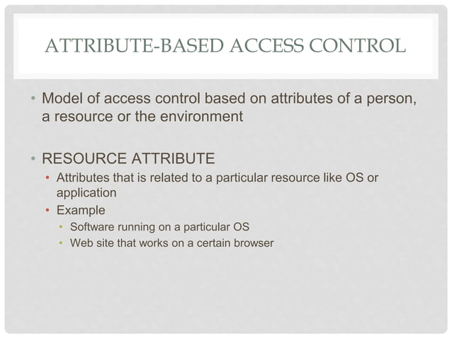 Data security authorization and access control | PPTX