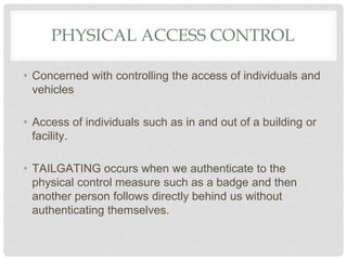 Data security authorization and access control | PPTX