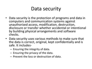 Data Security Consideration and data secure.pptx