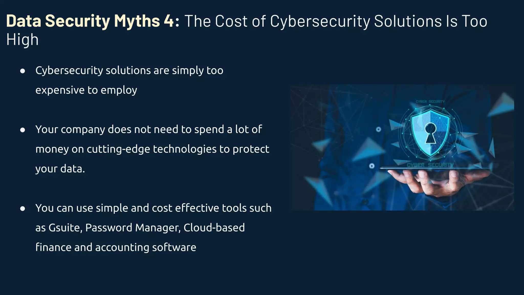 Data Security for MSME | PPT Data Security for MSME | PPT