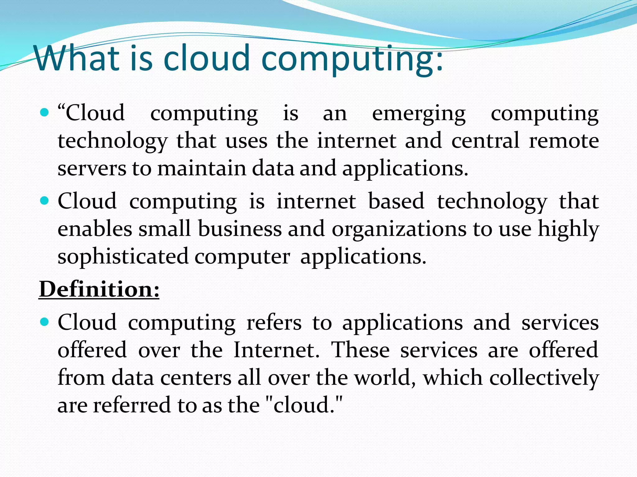 Data security in cloud computing | PPTX