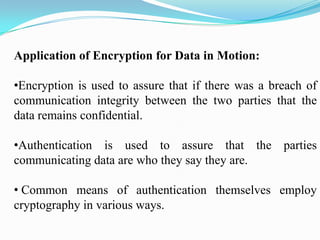 Data security in cloud computing | PPTX