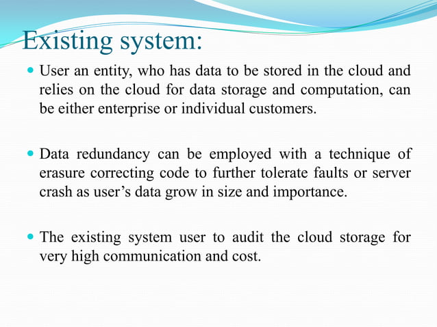 Data security in cloud computing | PPTX | Cloud Computing | Internet