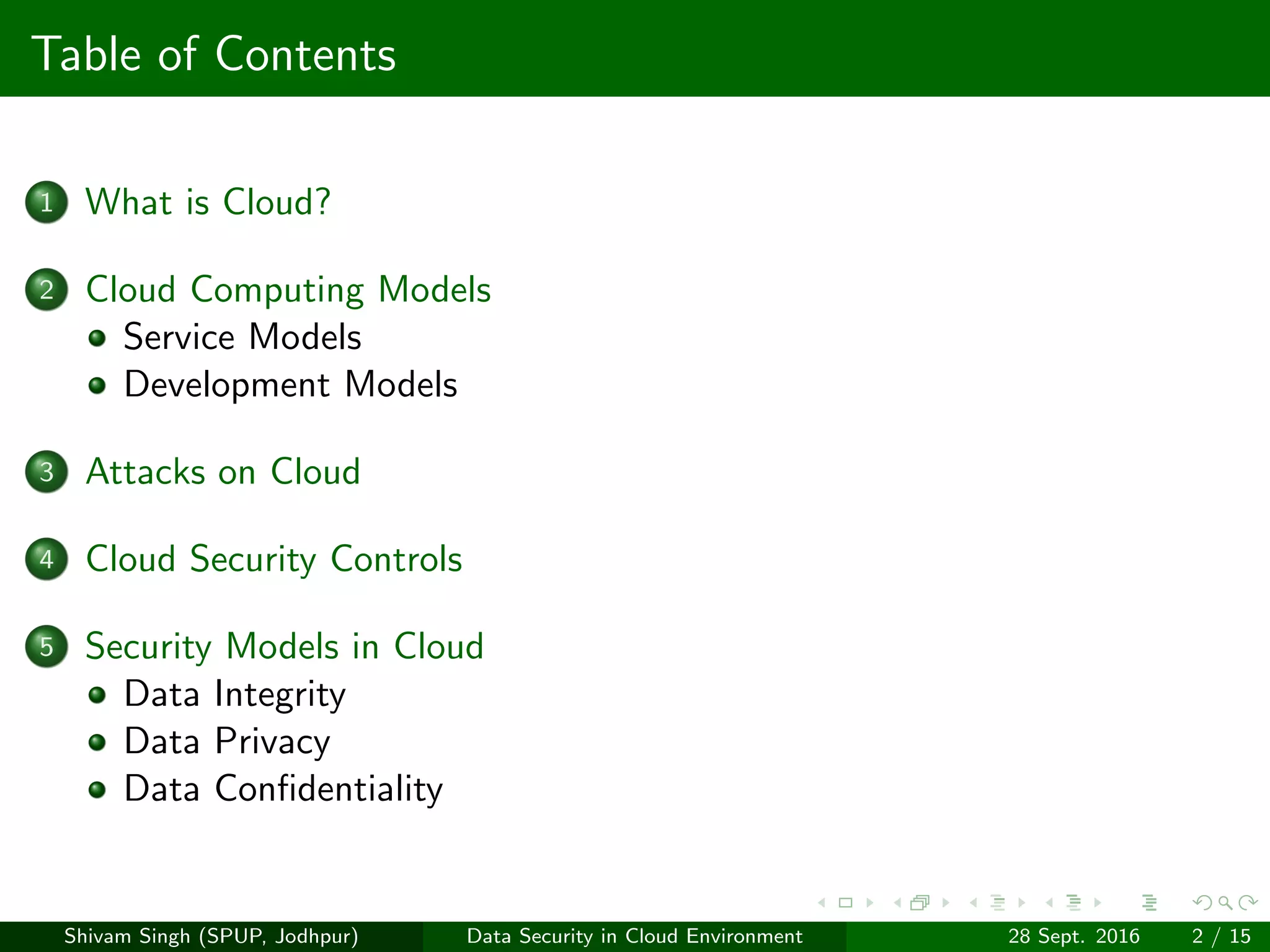Data security in cloud environment | PDF