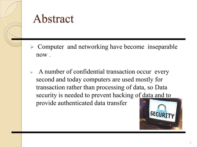 Data Security In Local Network Using Distributed Firewall Ppt Ppt