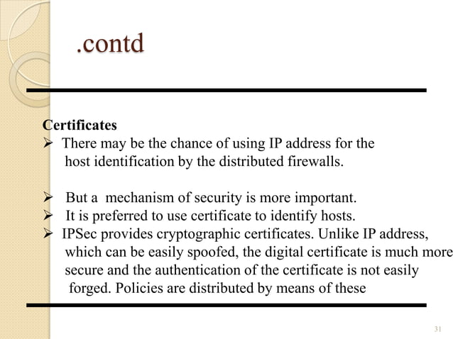 Data Security In Local Network Using Distributed Firewall Ppt Ppt