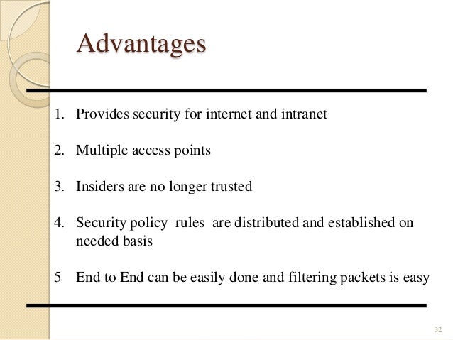 Data Security In Local Network Using Distributed Firewall Ppt