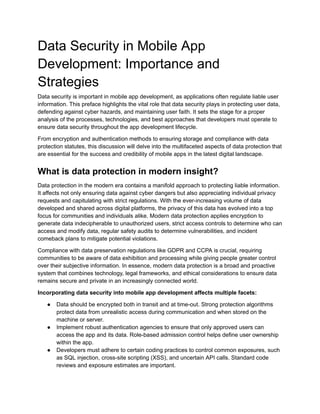 Data Security in Mobile App Development_ Importance and Strategies (1).pdf