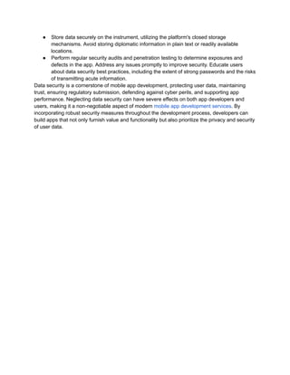 Data Security in Mobile App Development_ Importance and Strategies (1).pdf
