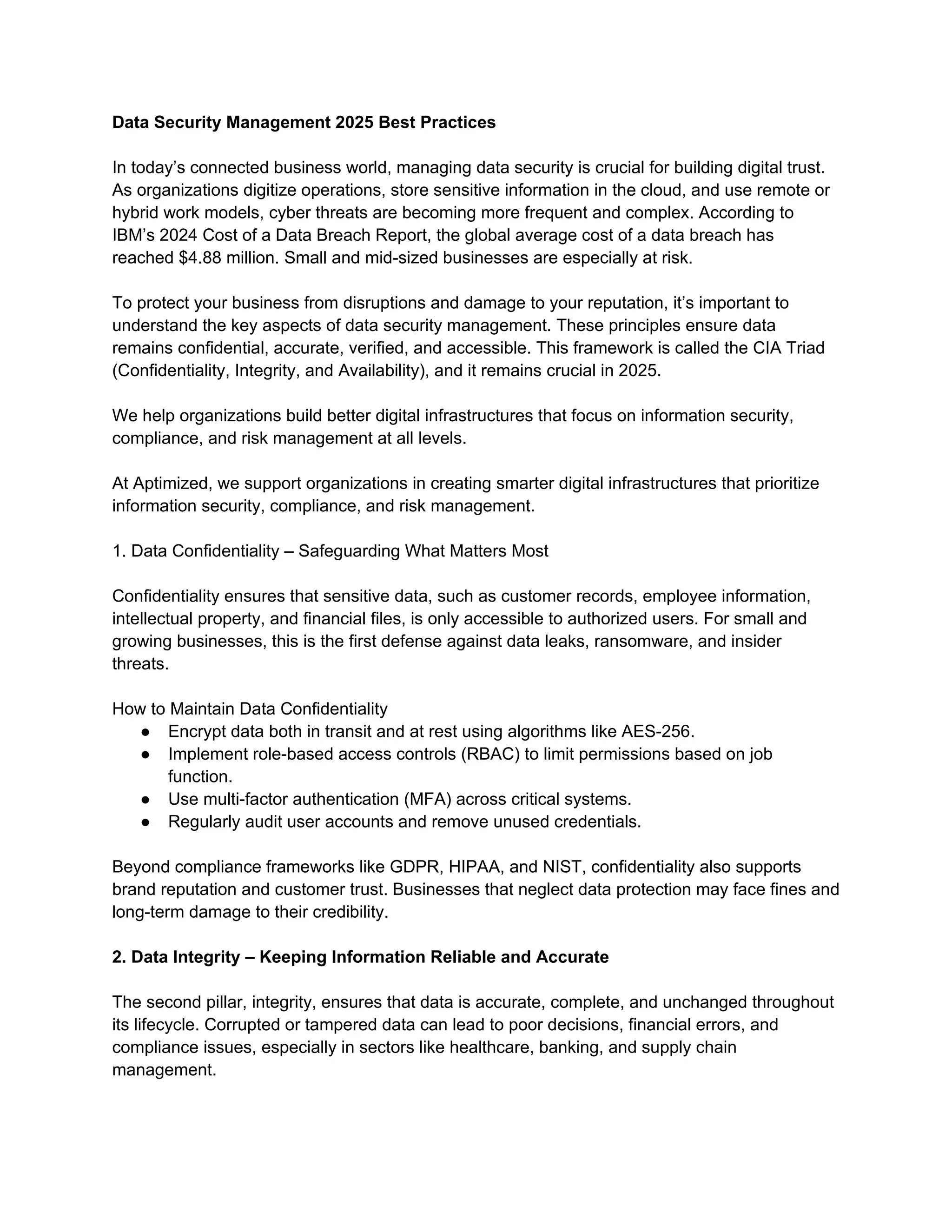 Data Security Management_ CIA Triad & 2025 Best Practices.docx