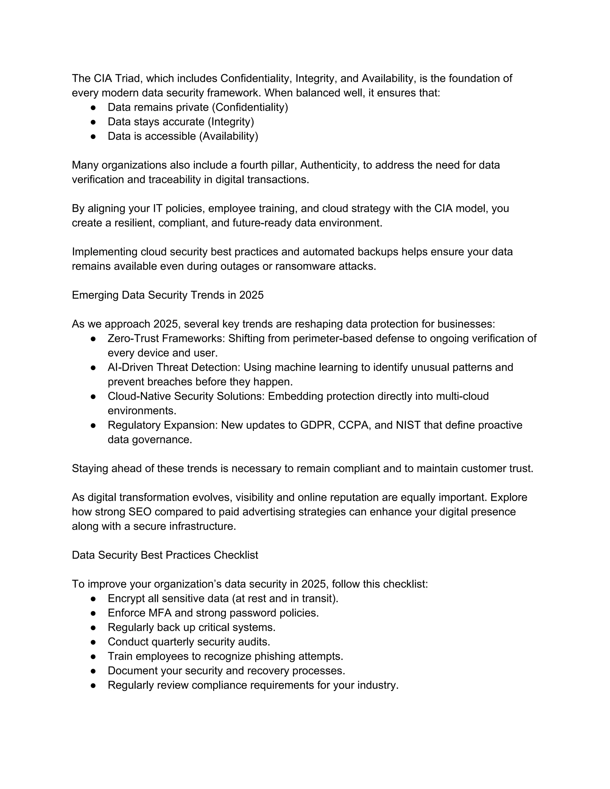 Data Security Management_ CIA Triad & 2025 Best Practices.docx