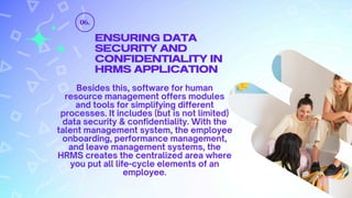 Data Security Matters: Ensure Confidentiality with Human Resources ...