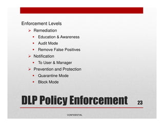 Data security or technology what drives dlp implementation | PDF