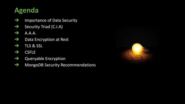 Achieving compliance With MongoDB Security | PPT
