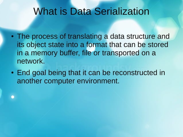 Data Serialization Using Google Protocol Buffers | PPT Data Serialization Using Google Protocol Buffers | PPT