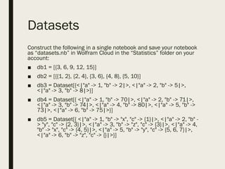 Datasets | PPT | Free Download