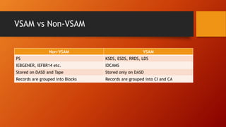 Datasets and catalogs | PPTX