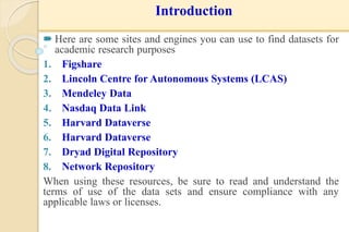 Dataset Sources Repositories.pptx