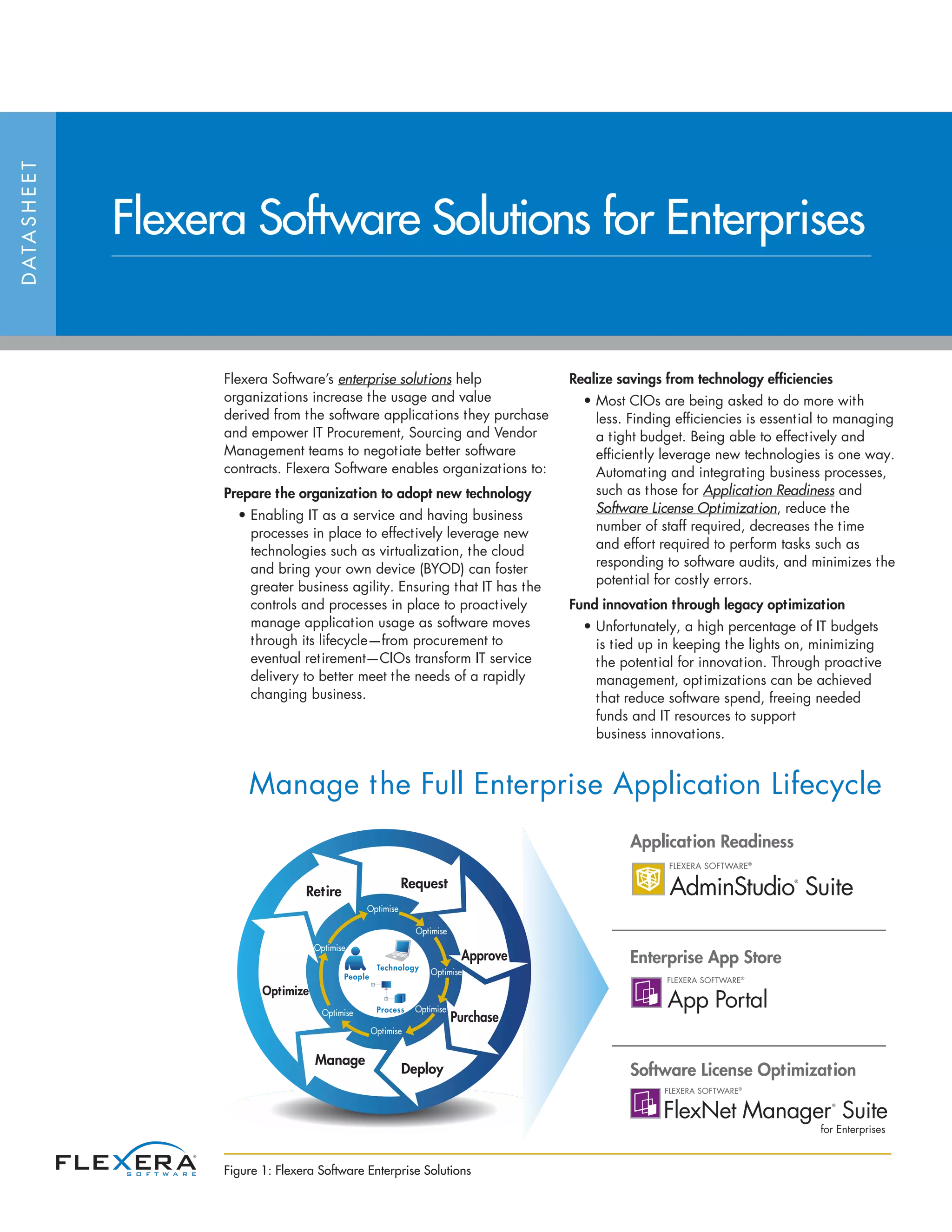 Flexera Software Solutions for Enterprises | PDF