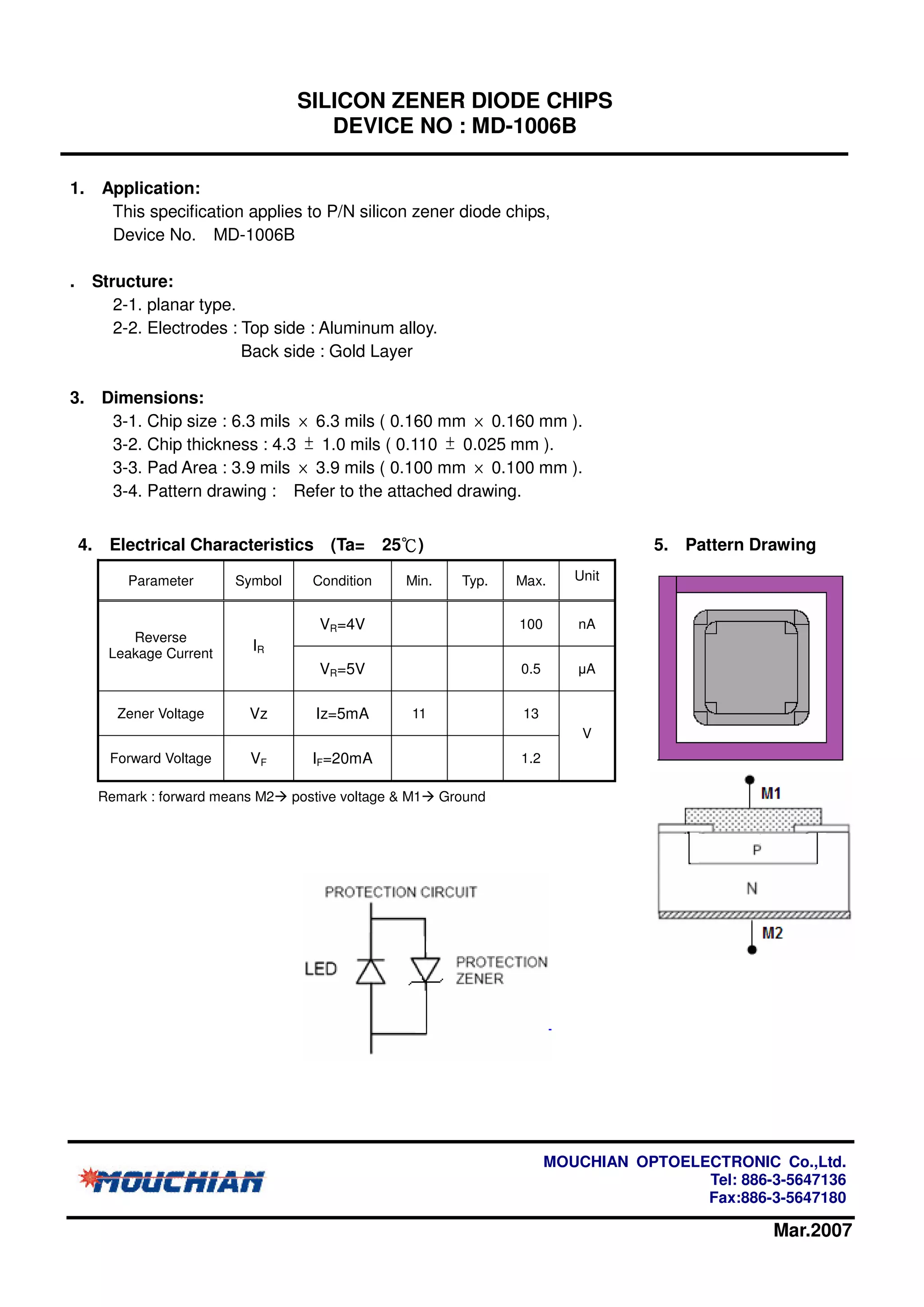 Datasheet Of Md 1006 B | PDF