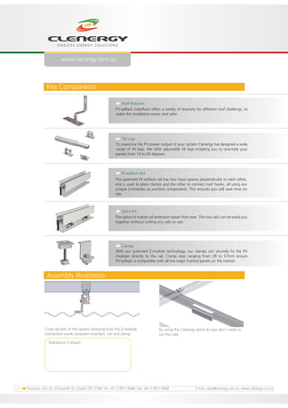 Clenergy PV EZ Rack | PDF | Home Improvement | Home & Garden