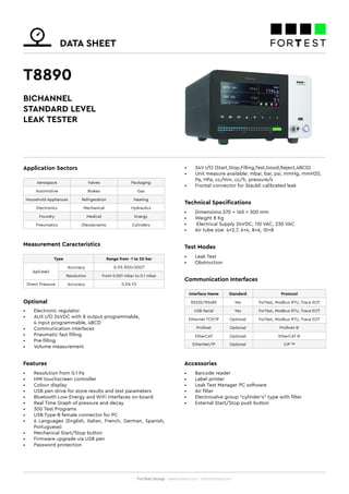Datasheet t8890 | PDF