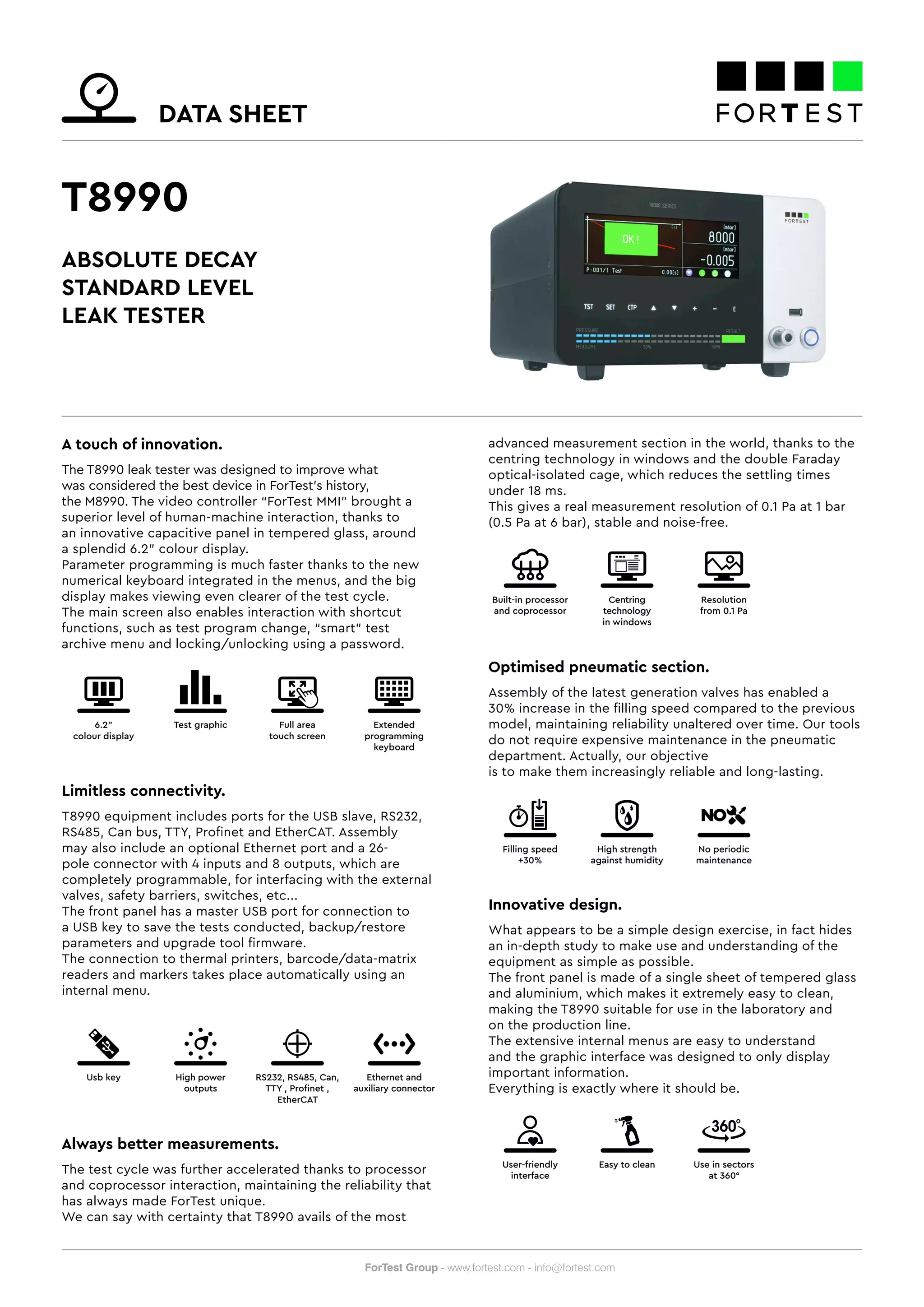 Datasheet t8990 | PDF
