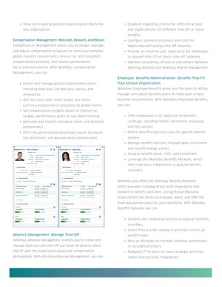 Workday Human Capital Management Datasheet | PDF