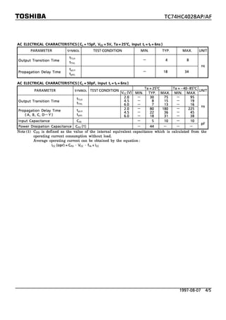Datasheet 4028 | PDF