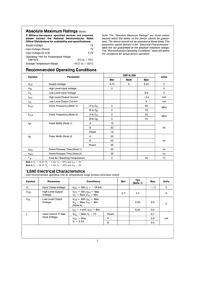 Datasheet 74 ls90 | PDF