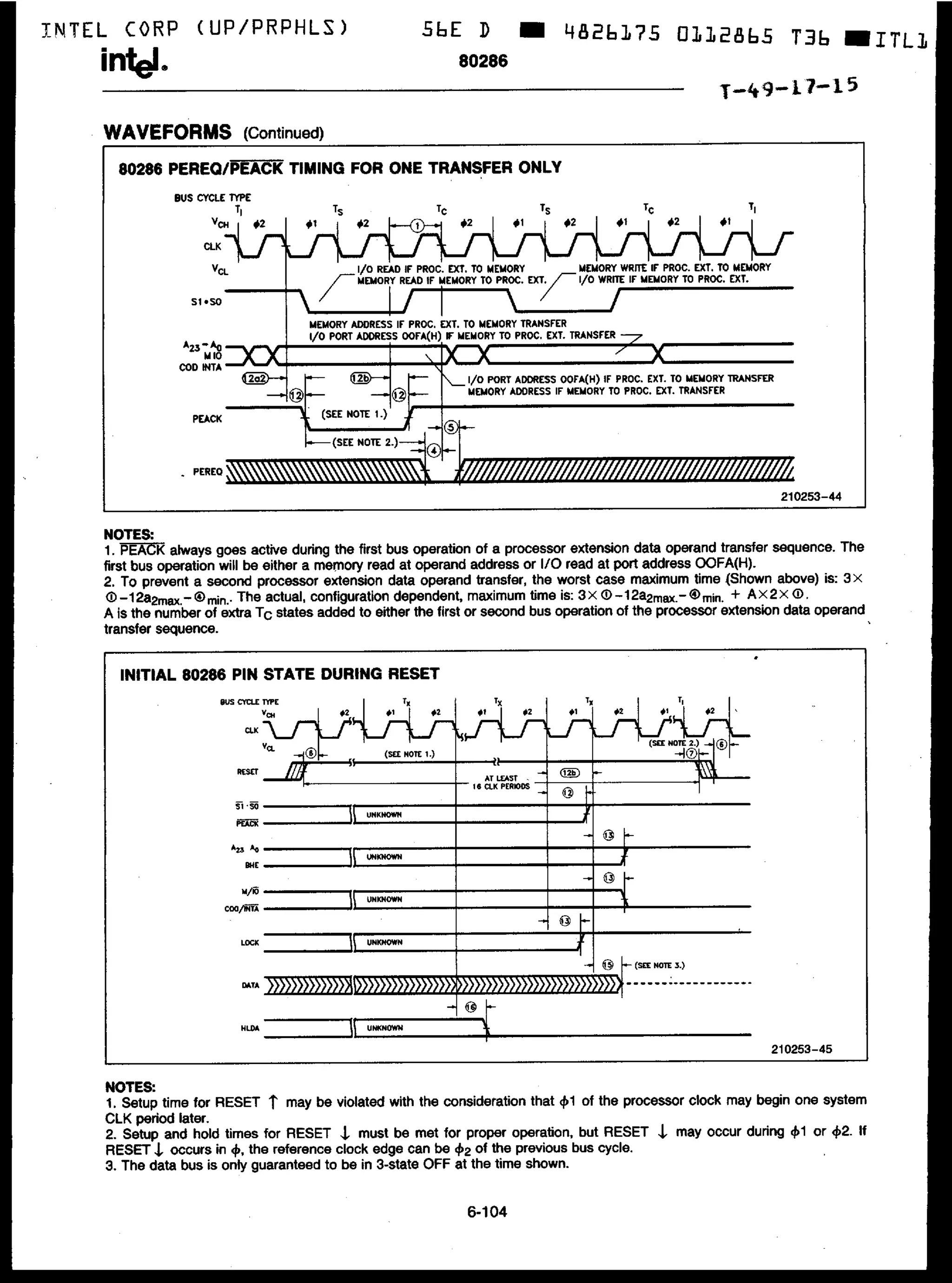 Datasheet 80286 | PDF