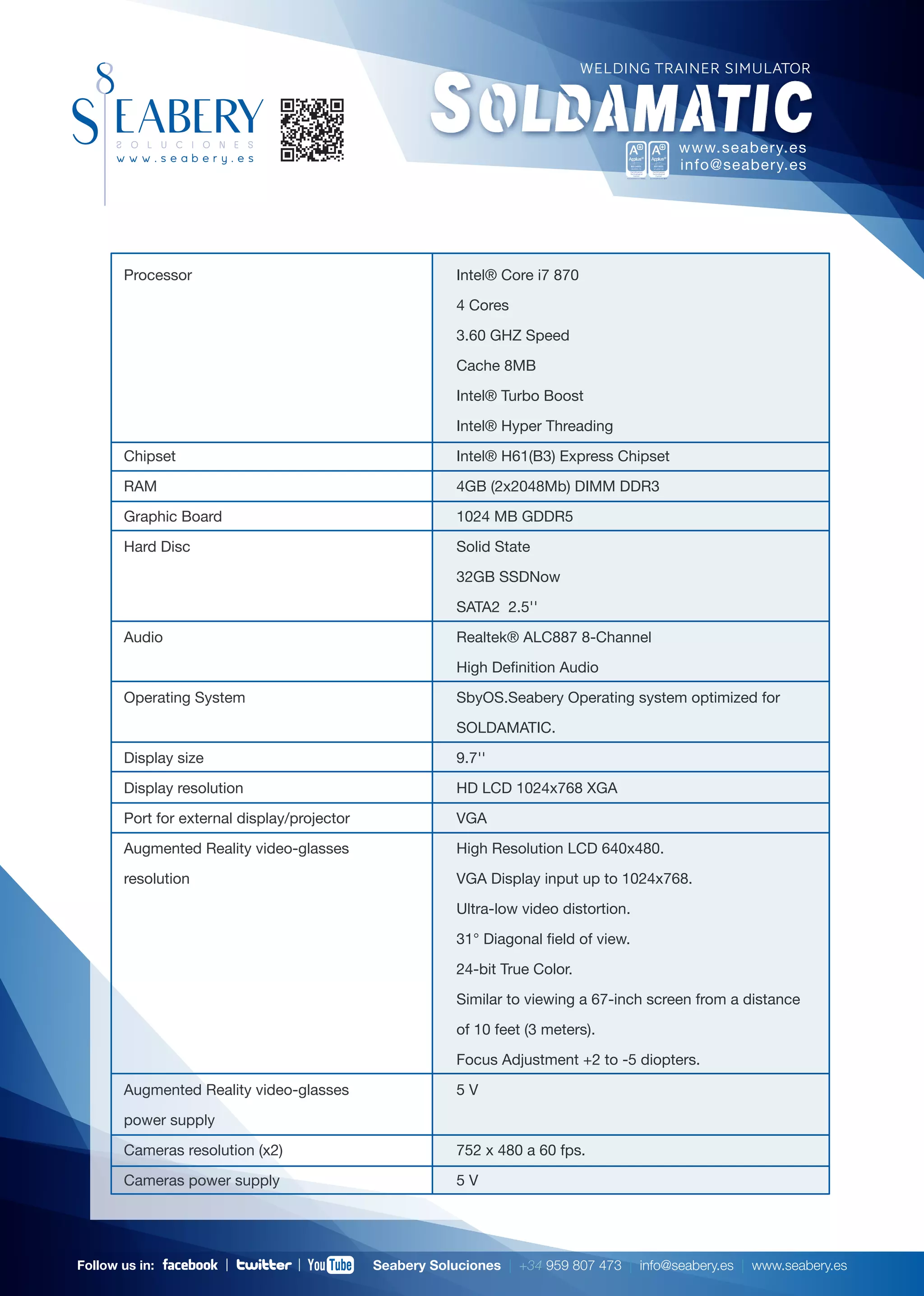 SOLDAMATIC EDUCATIONAL AUGMENTED REALITY Data sheet eng | PDF