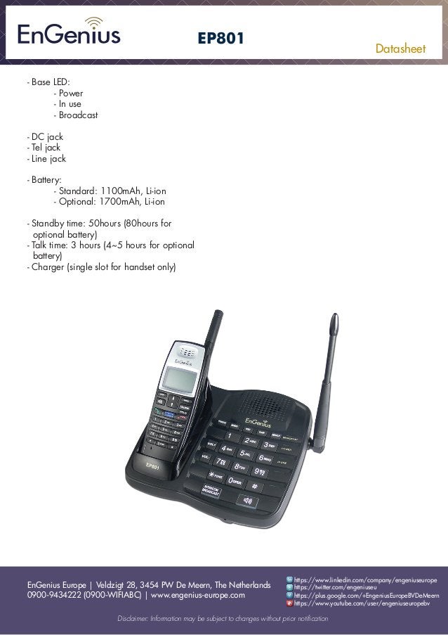 Datasheet EP801 | PDF | Smartphones | Consumer Electronics