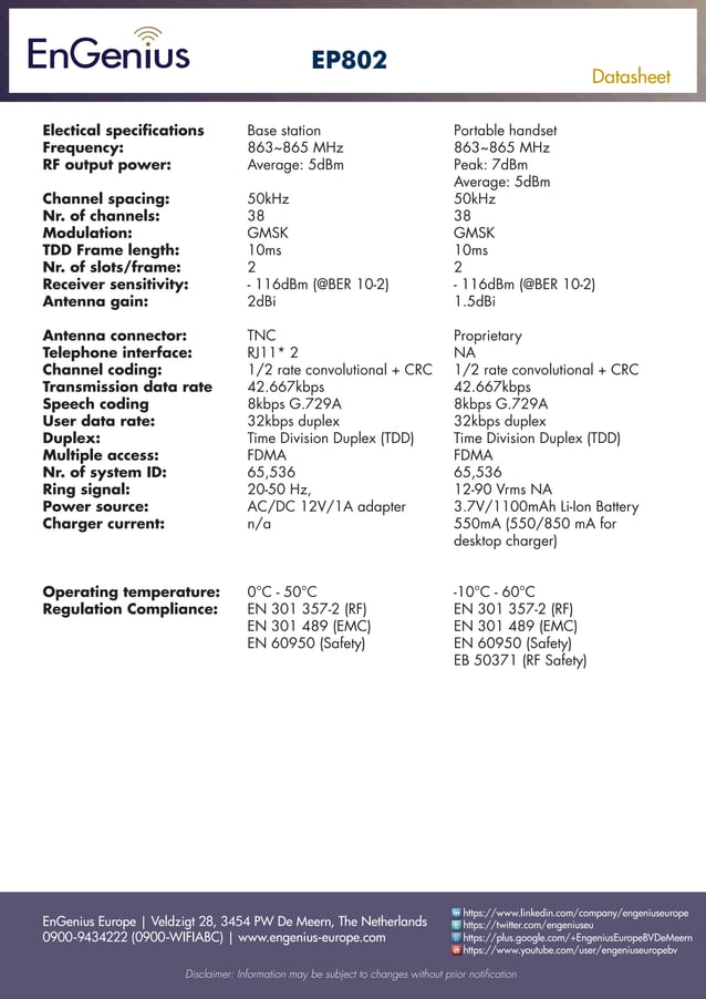 Datasheet EP802 | PDF