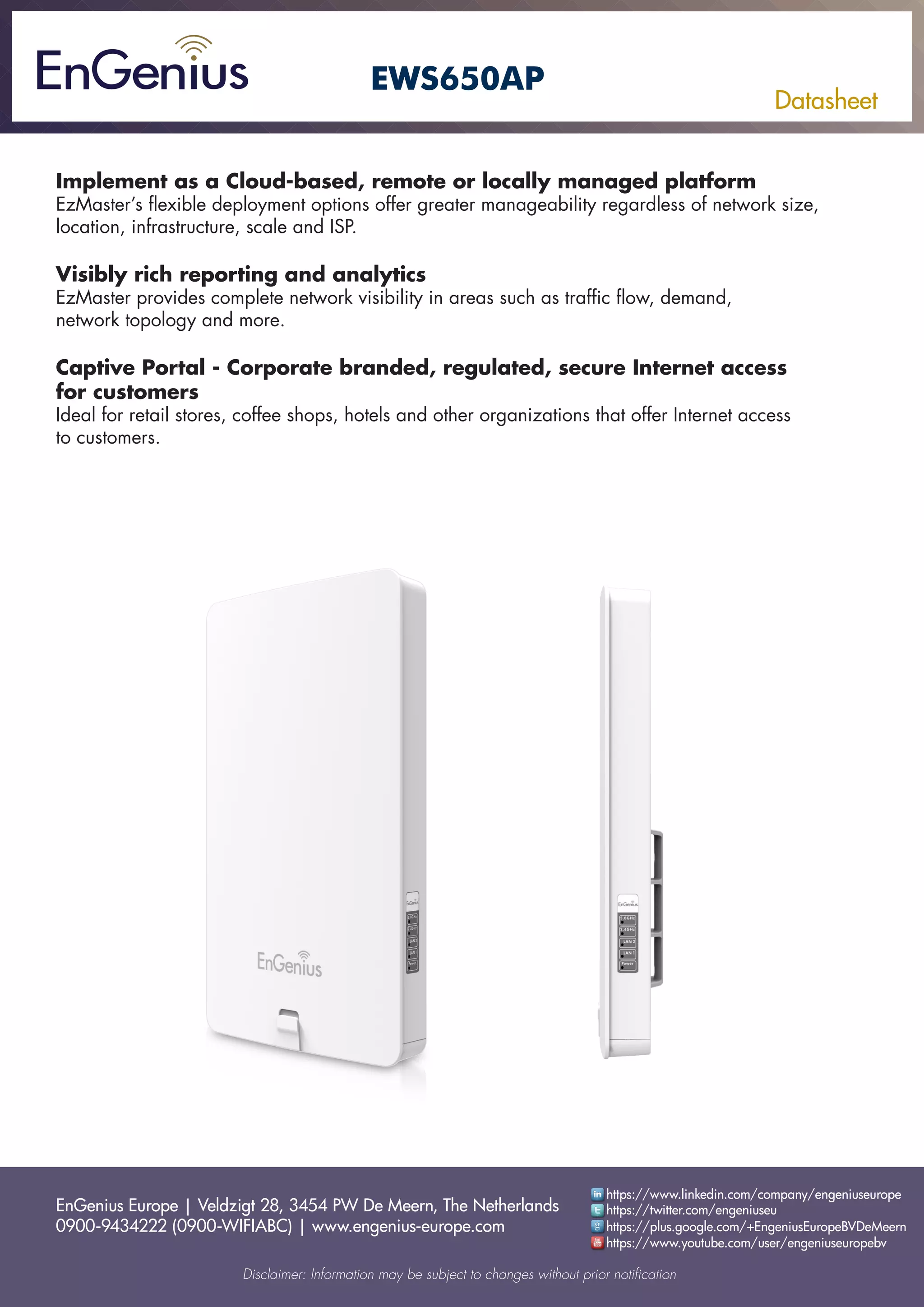Datasheet EWS650AP | PDF