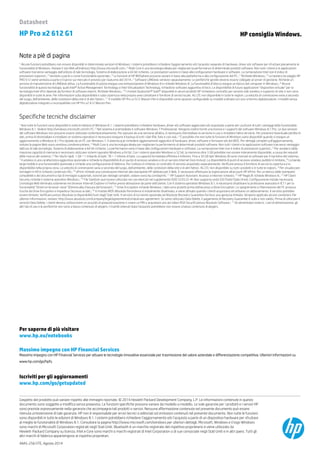 HP Pro x2 612 G1 | PDF